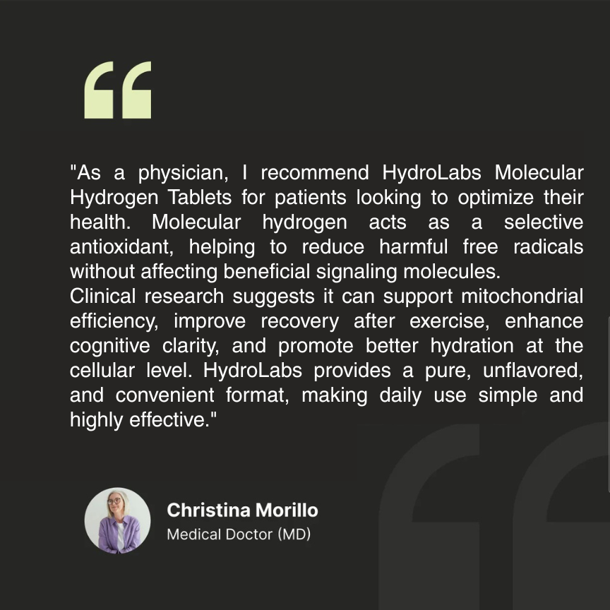 Molecular Hydrogen Tablets – HydroLabs