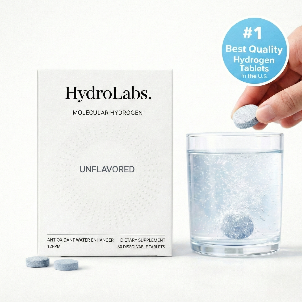 Molecular Hydrogen Tablets – HydroLabs
